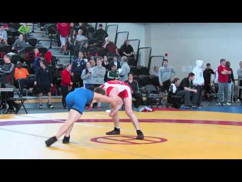 2013 Junior National Championships: 55 kg Noel Tremblay vs. Jake ...