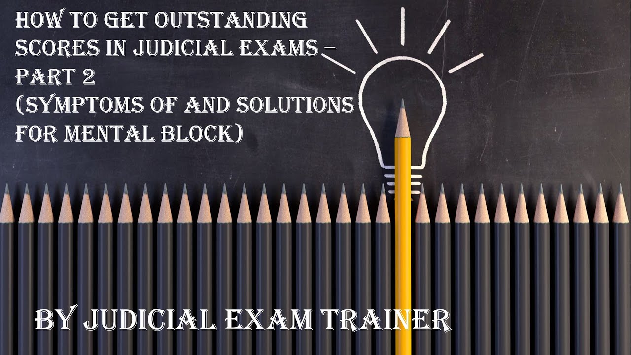 English - How to get outstanding scores in Judicial Exams - Part 2 ...