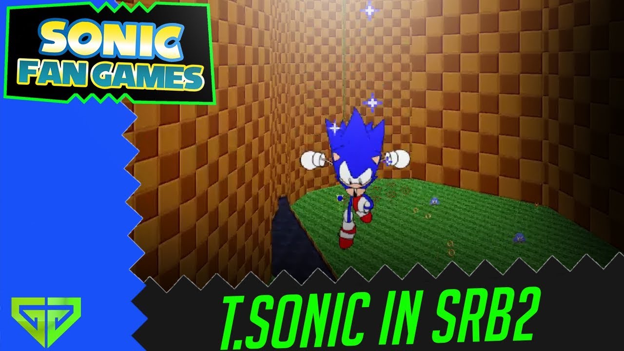 TOEI SONIC IN SRB2 - SONIC FANGAMES - YouTube