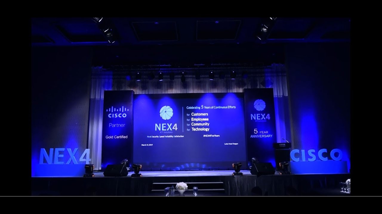 NEX4 ICT SOLUTIONS – 5th Year Anniversary Event and Statement - YouTube