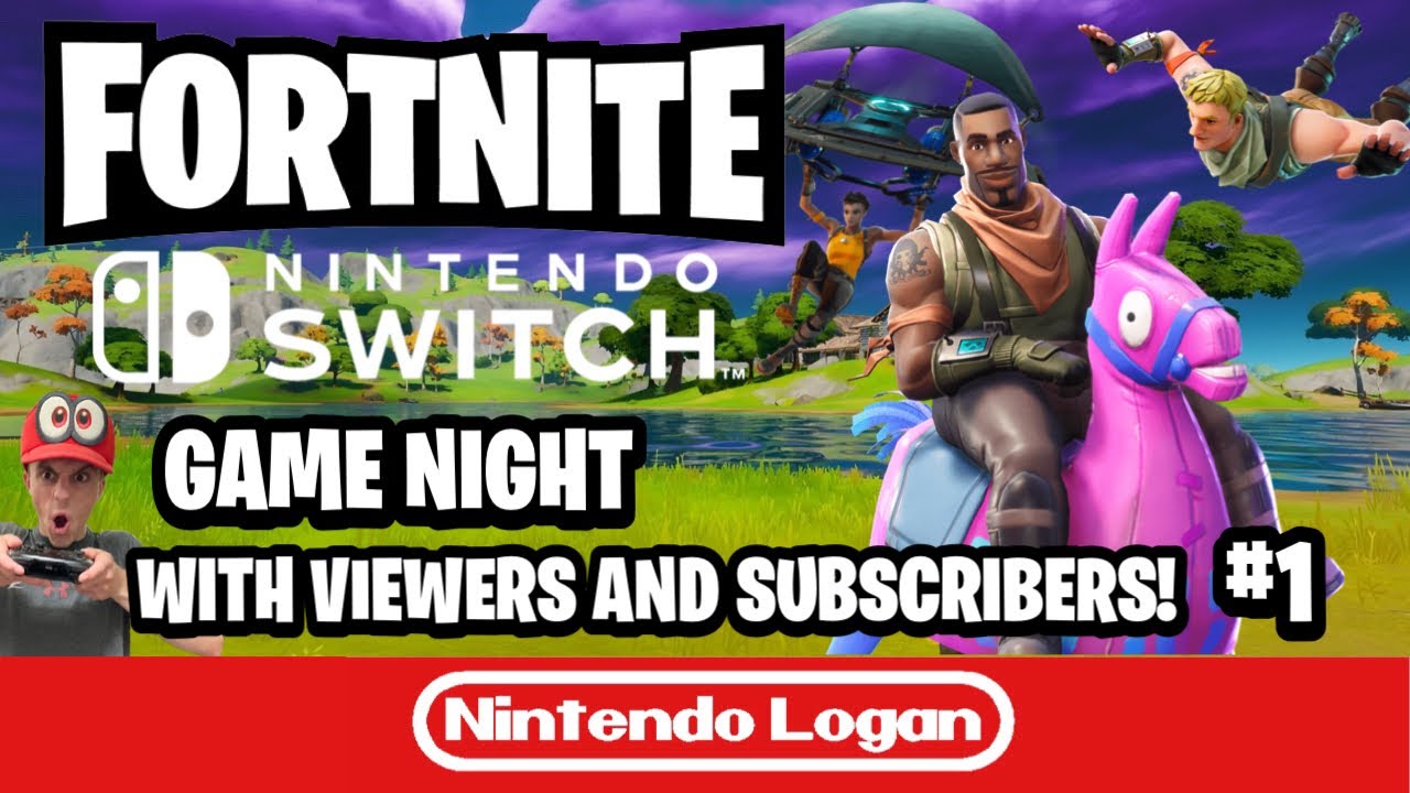 Fortnite Game Night with Viewers and Subscribers! #1 - YouTube