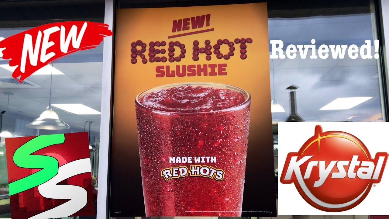 KRYSTAL RED HOT COKE SLUSHIE REVIEW - YouTube