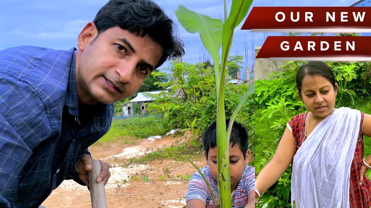 Our New Garden | Hindi Vlog -Pradip Biswas - YouTube