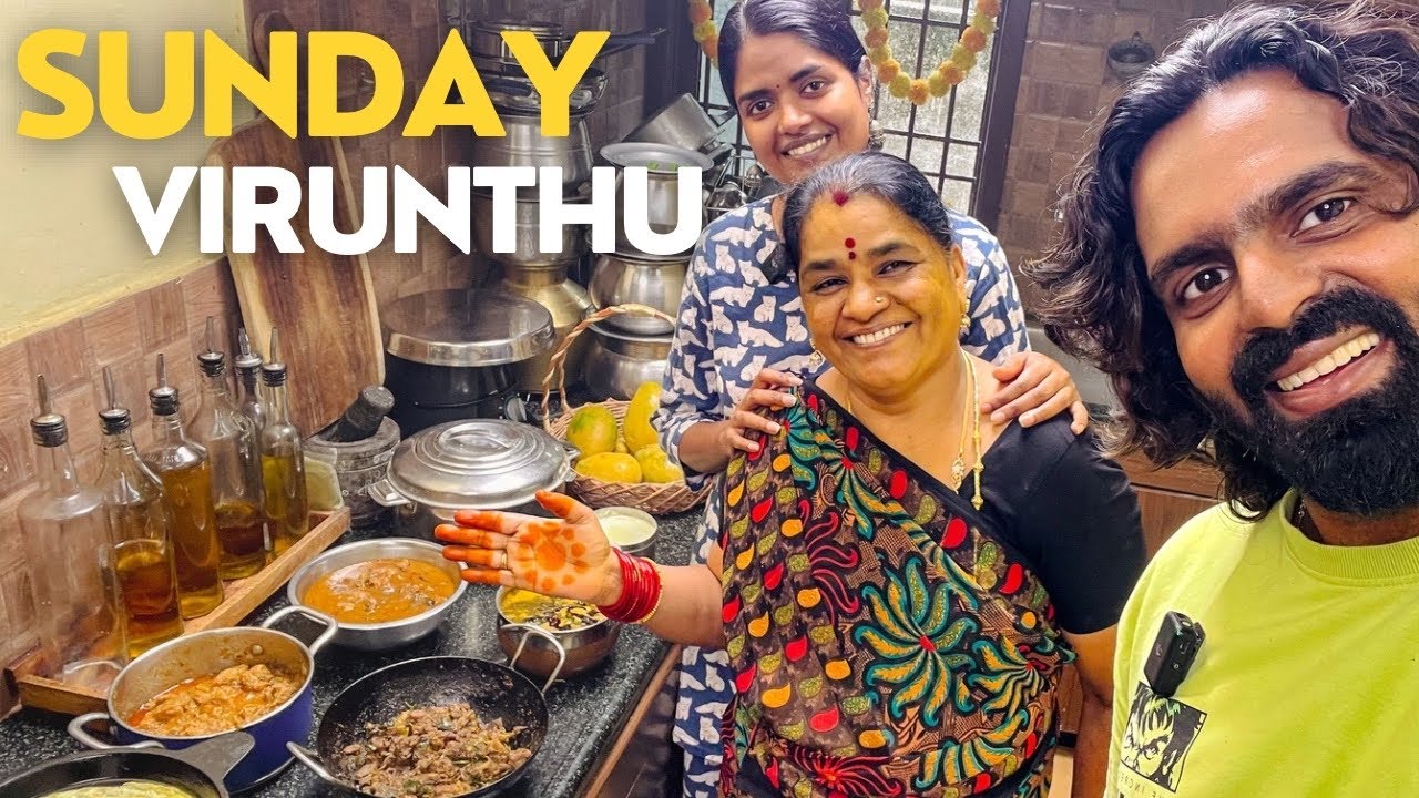 Sunday Samayal Special Vlog | அம்மா வீடு 🏡 - YouTube