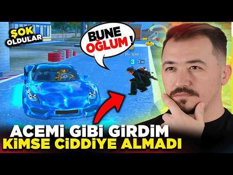 ACEMİ GİBİ GİRDİM, KİMSE BENİ CİDDİYE ALMADI 😅 Pubg Mobile Troll