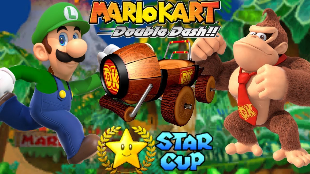 Mario Kart Double Dash Star Cup 150cc (Luigi & DK) - YouTube