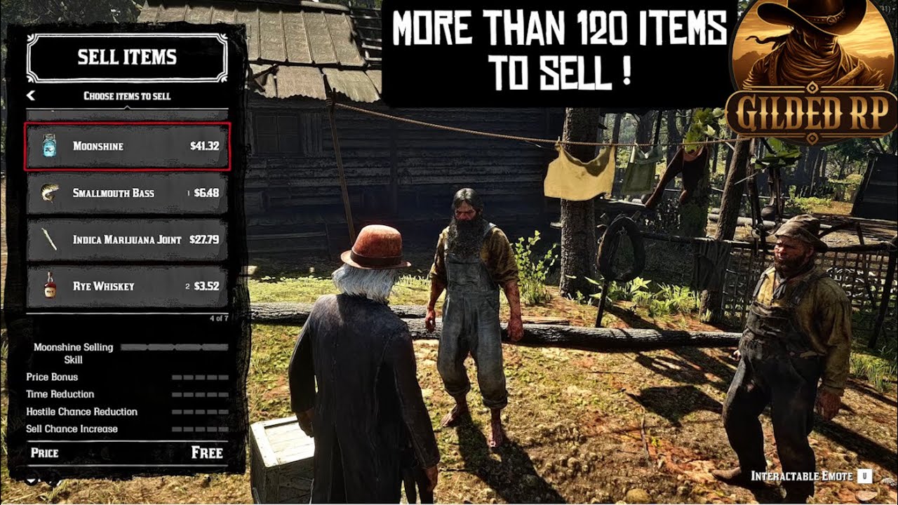 Gilded RP’s Selling & Skill System – Elevate Your Red Dead RP ...