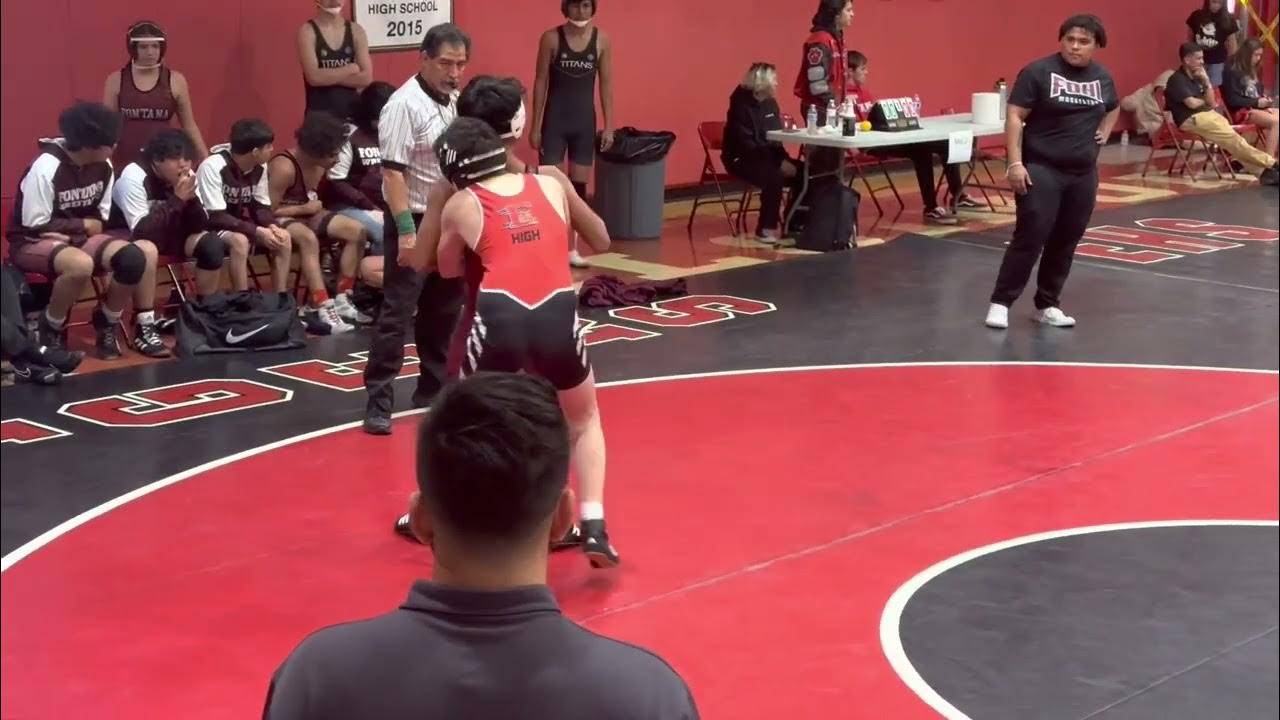 Markitos 1st win EHS wrestling - YouTube