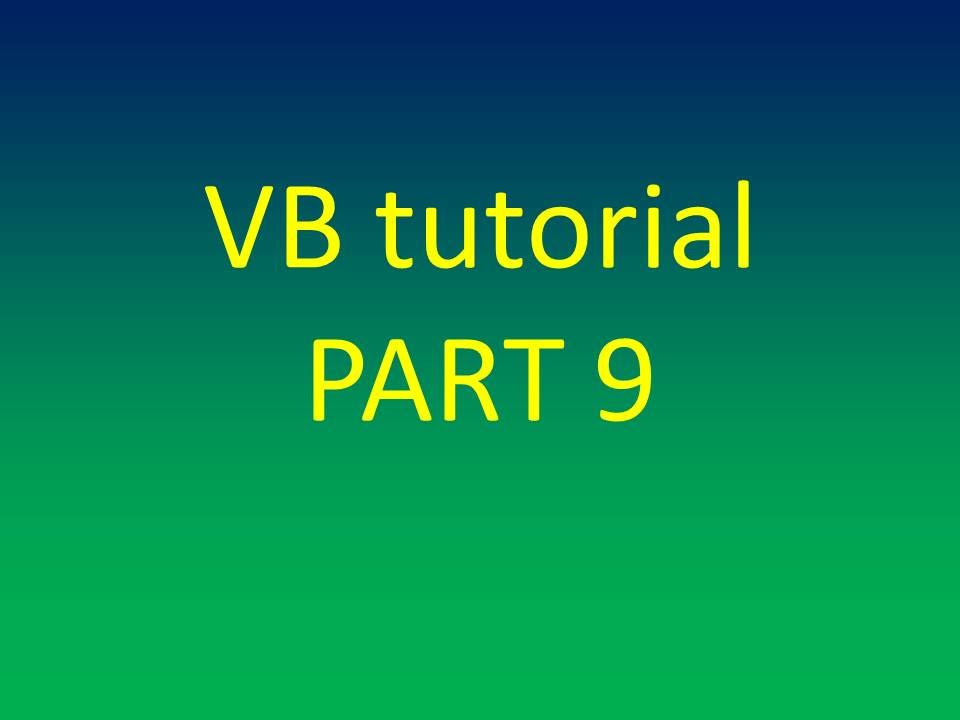 Arithmetic Operators In Visual Basic Programming 2010 Operators Part 1 Youtube 5663