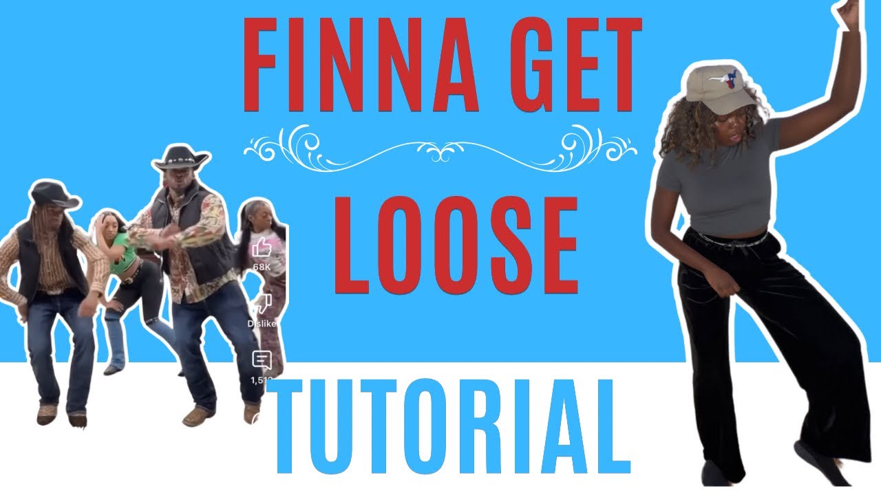 Finna Get Loose* EASY DANCE TUTORIAL (beginner friendly) - YouTube