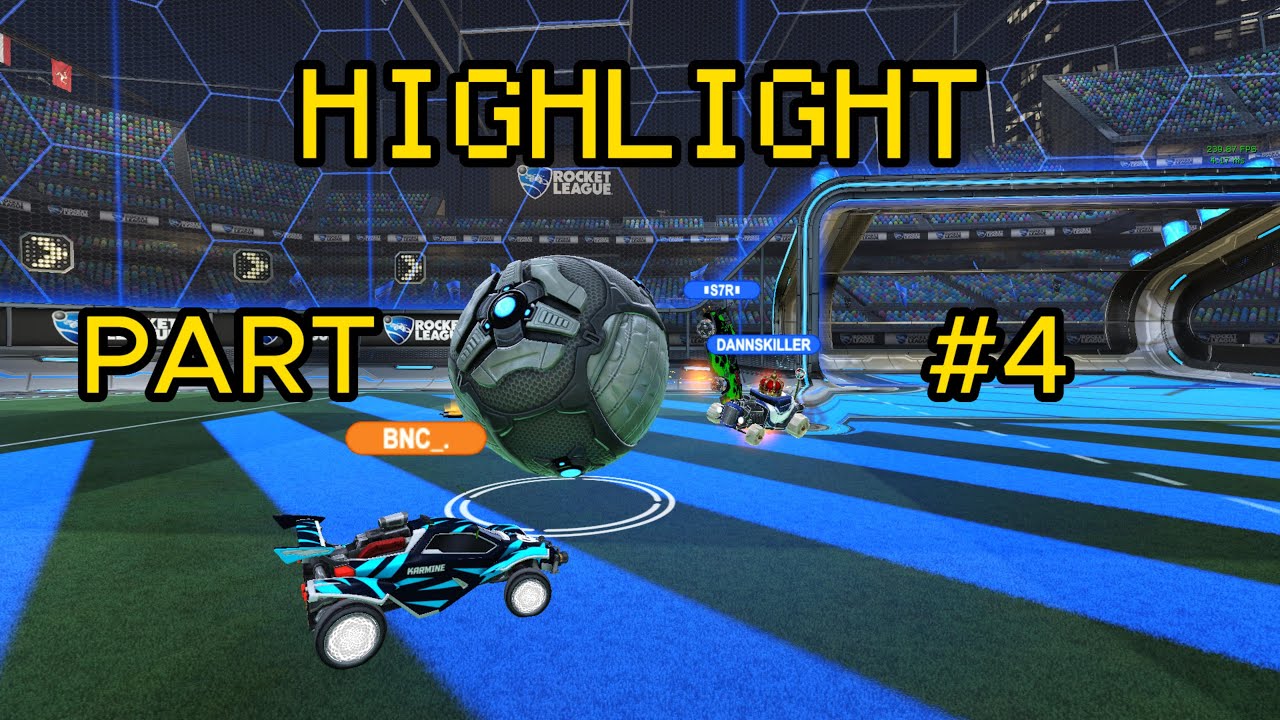 Rocket League Highlights - 4# - YouTube