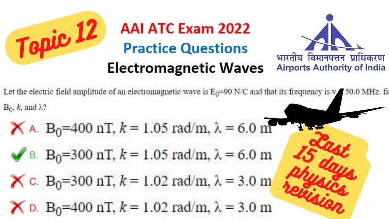 Electromagnetic Waves | Practice Questions | the Physics Vigyan | AAI ...