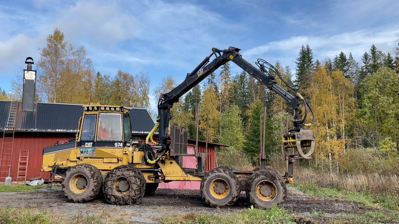 Köp Skotare CAT 574 på Klaravik - YouTube