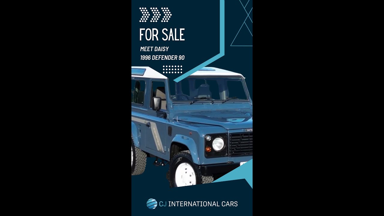 Daisy 1996 Land Rover Defender 90 for sale - YouTube