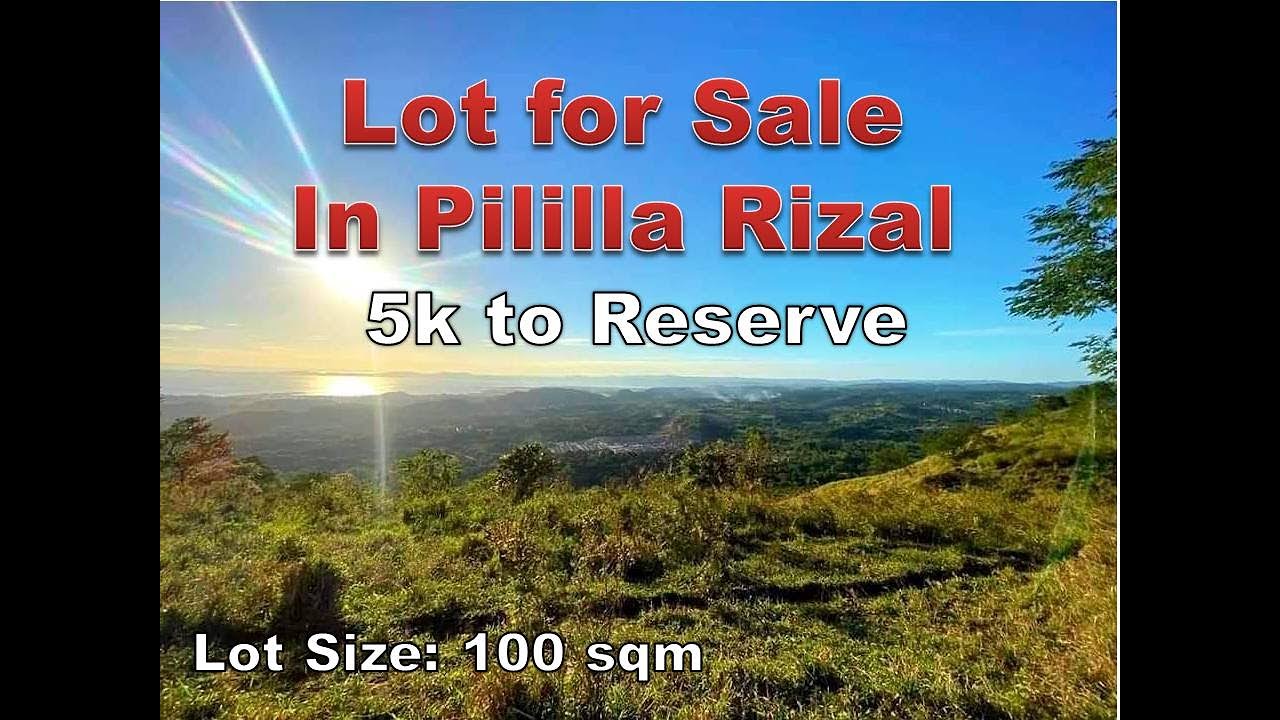 FAMVILLE PILILLA HIGHLANDS LOT FOR SALE IN PILILLA RIZAL - YouTube