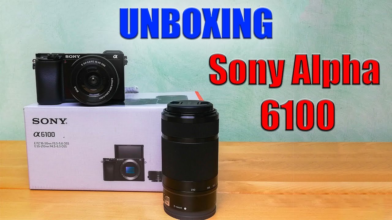 Unboxing SONY ALPHA 6100: piccola ma al top - YouTube