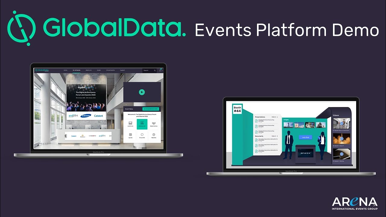 Global Data Virtual Events Platform - YouTube