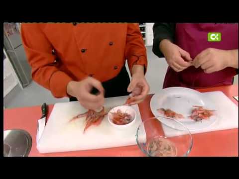 Carpaccio de camarón y manga, con Nelson Pérez - El Gusto es Mío