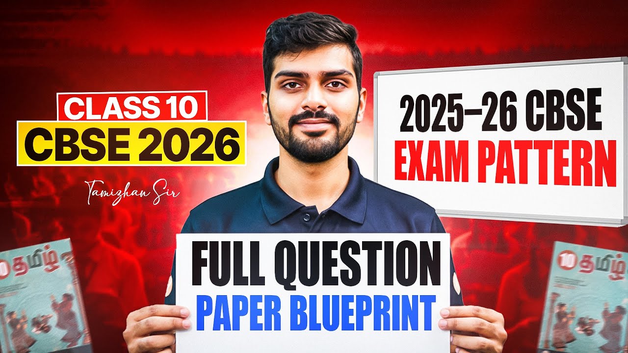Class 10 | CBSE 2026 | 2025–26 CBSE Exam Pattern | Full Question Paper ...