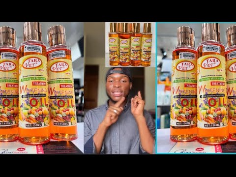 TARAVET OIL IS THE BEST SKIN LIGHTENING OIL💯💯 - YouTube