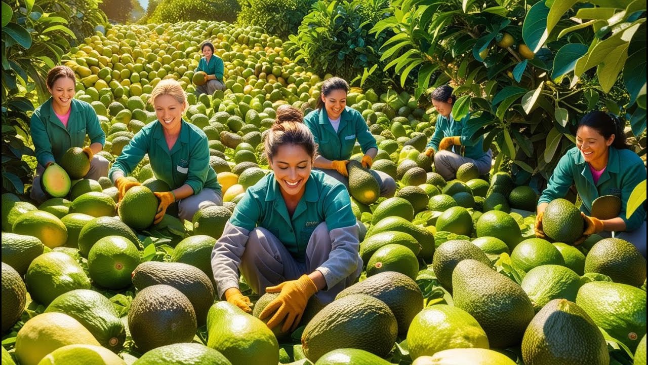 High-Yield Avocado Farming Techniques: A Step-by-Step Guide - YouTube