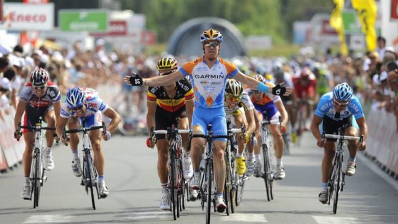 BinckBank Tour (Stage 1 Aalter-Ardooie) 2009 MIX Tyler Farrar - YouTube