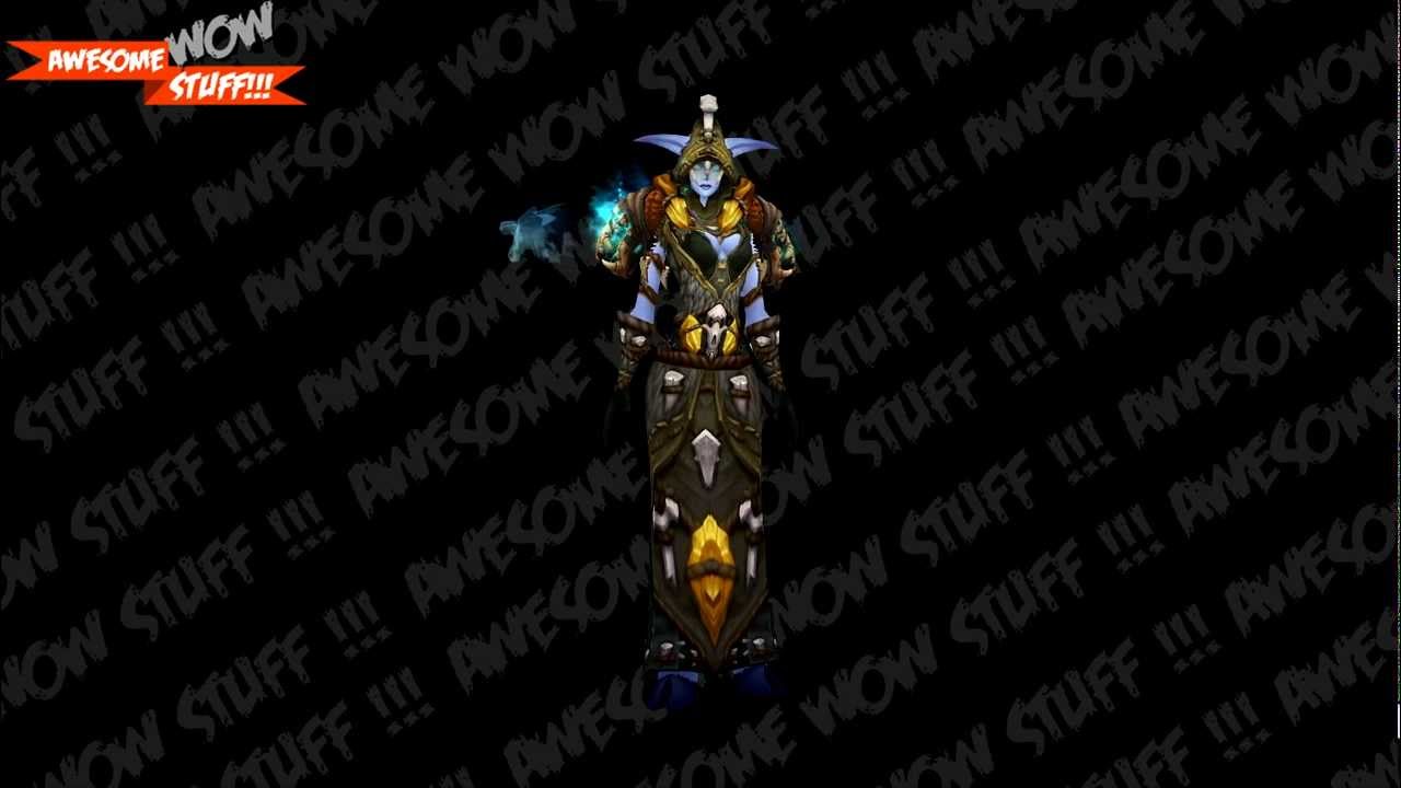 WoW Tier 13 - Shaman (Draenei) Preview HD - YouTube