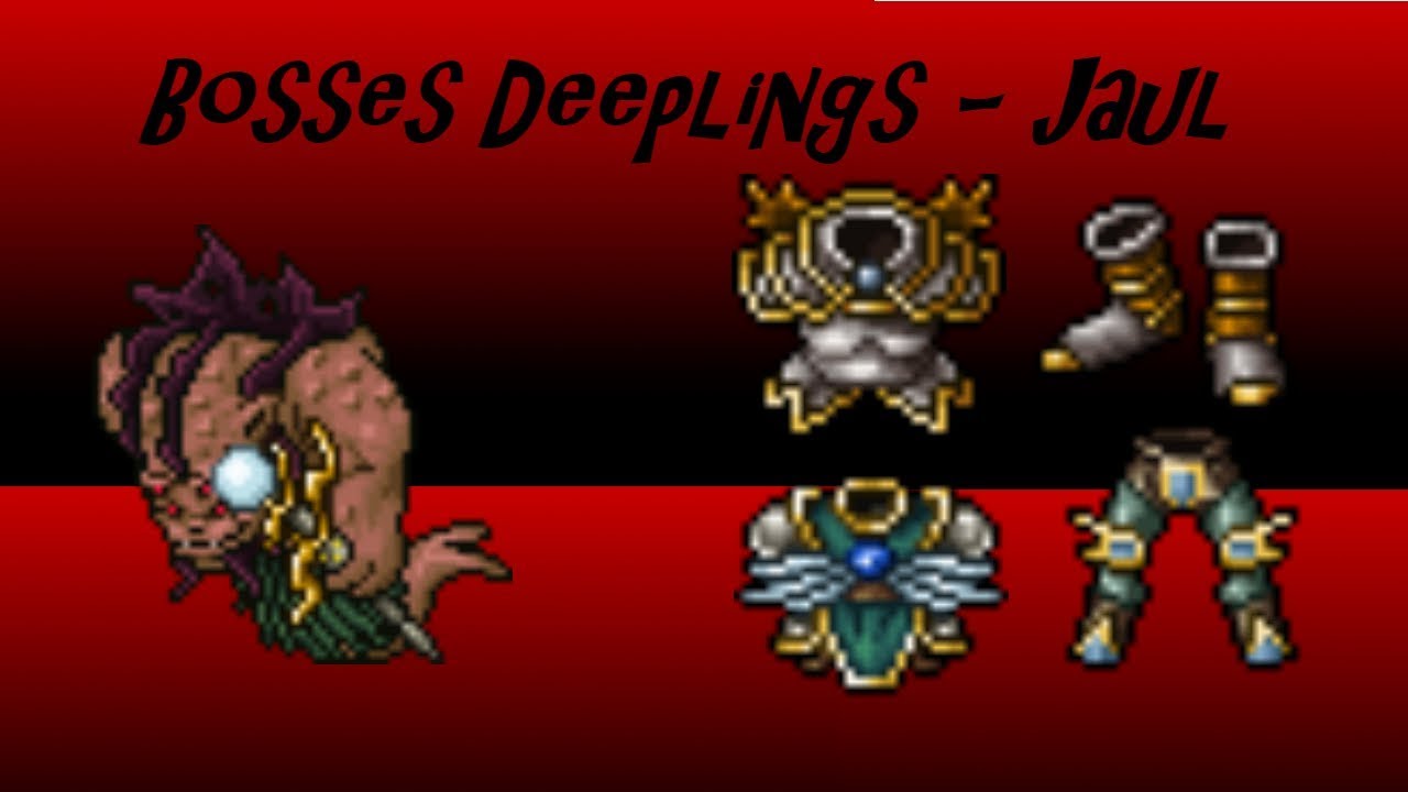 [Tibia - Bosses Deeplings - Jaul] - YouTube