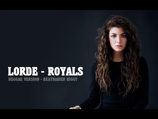 Capa Do Single Lorde Royals
