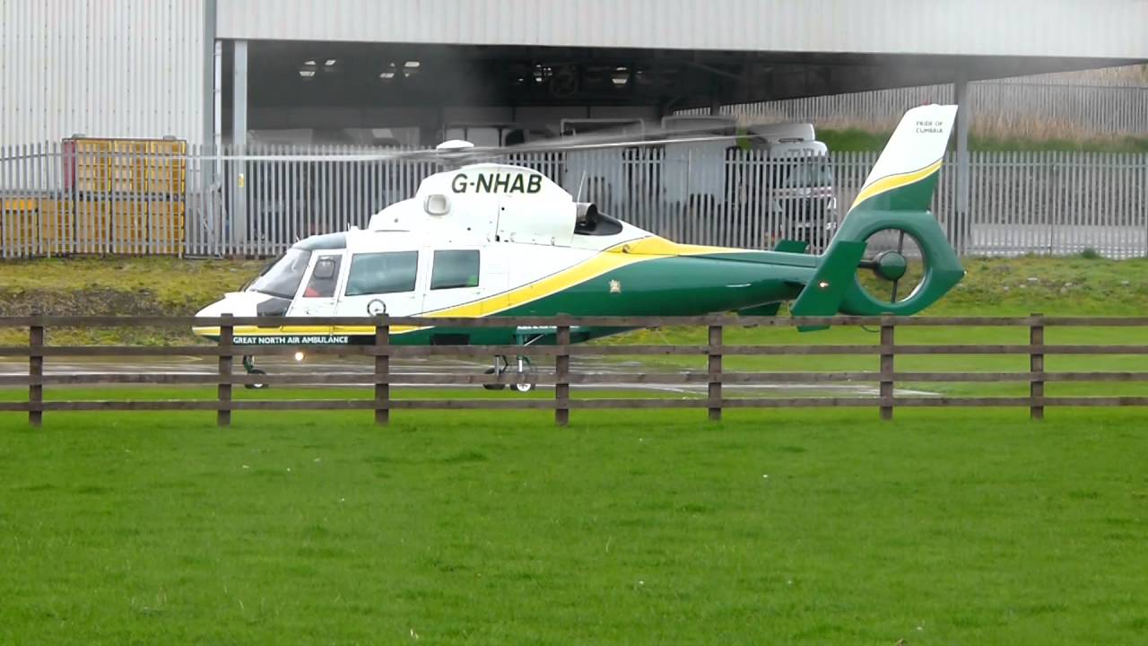 Great north air ambulance helimed 58 with atc - YouTube