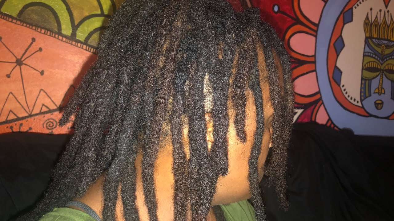Thick loc extensions on fine hair PT 2 - YouTube