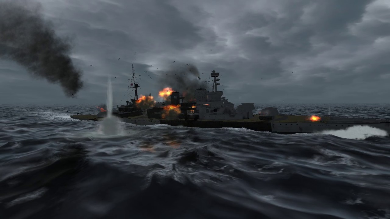 SH3 Attack on Force H (GWX Edition) - YouTube