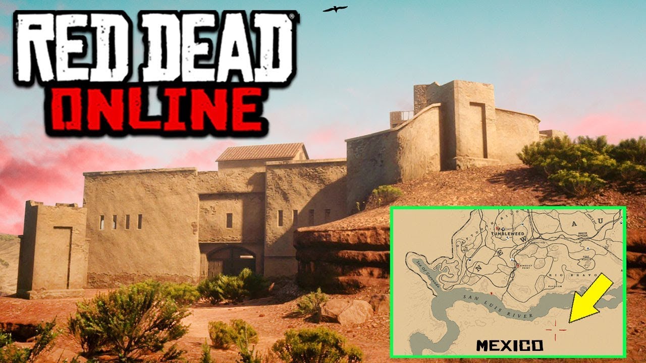 Glitching Into Mexico In Red Dead Online! Tons Of Detail! Mexico DLC ...