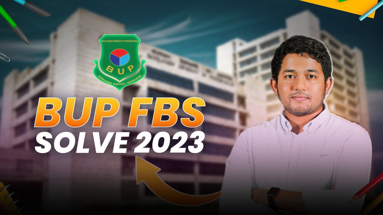 BUP FBS 2023 MATH Solve - YouTube