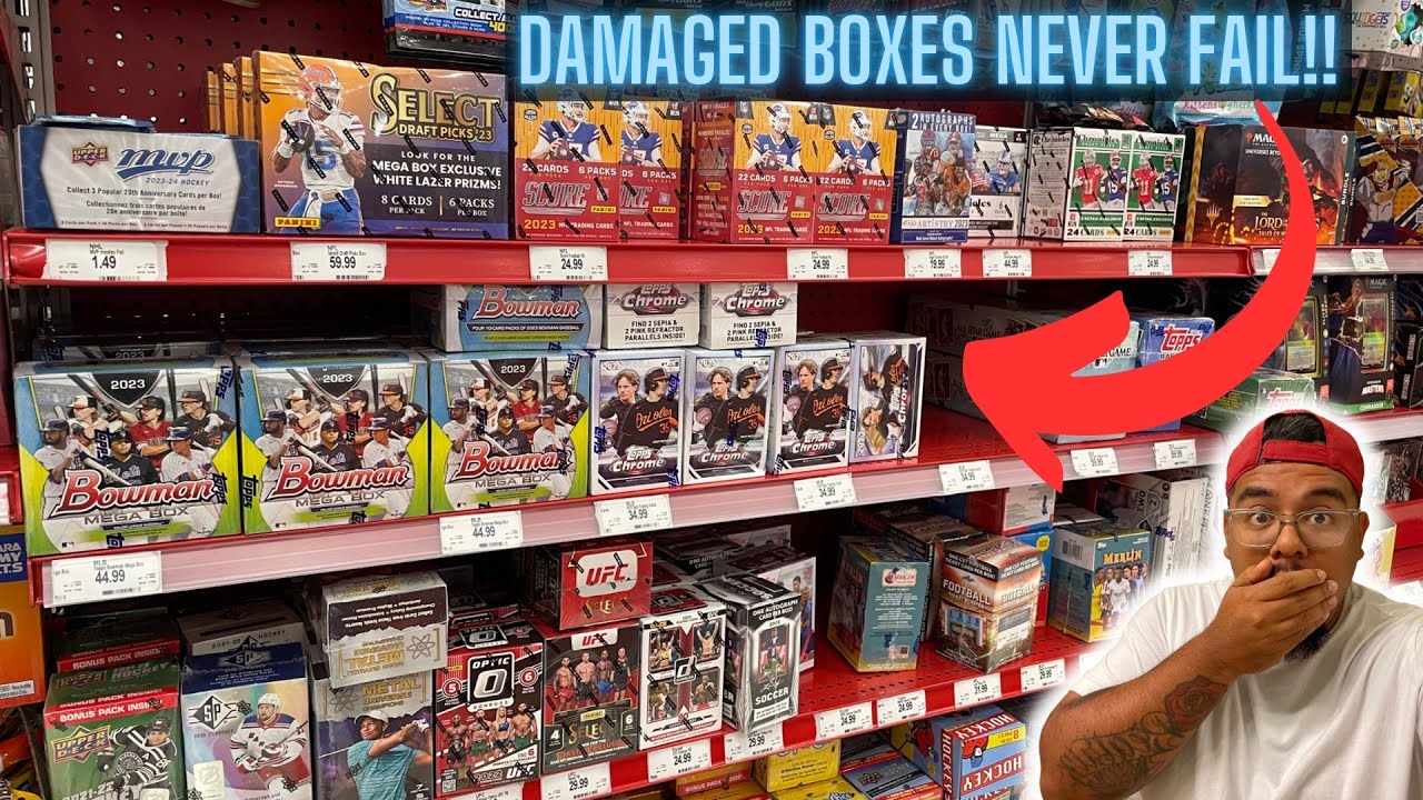 2023 Topps Chrome Baseball DAMAGED Boxes never let me down!! Sports ...