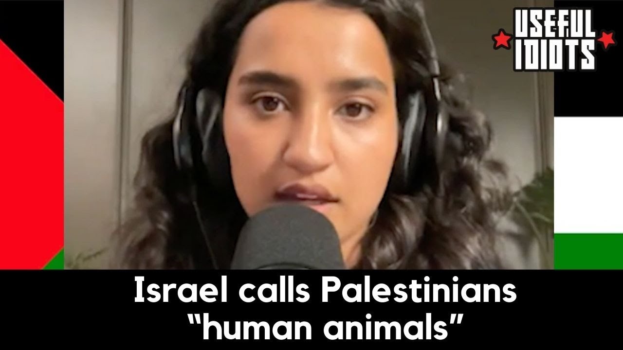 Israel and US media justify GENOCIDE of "human animals" - YouTube