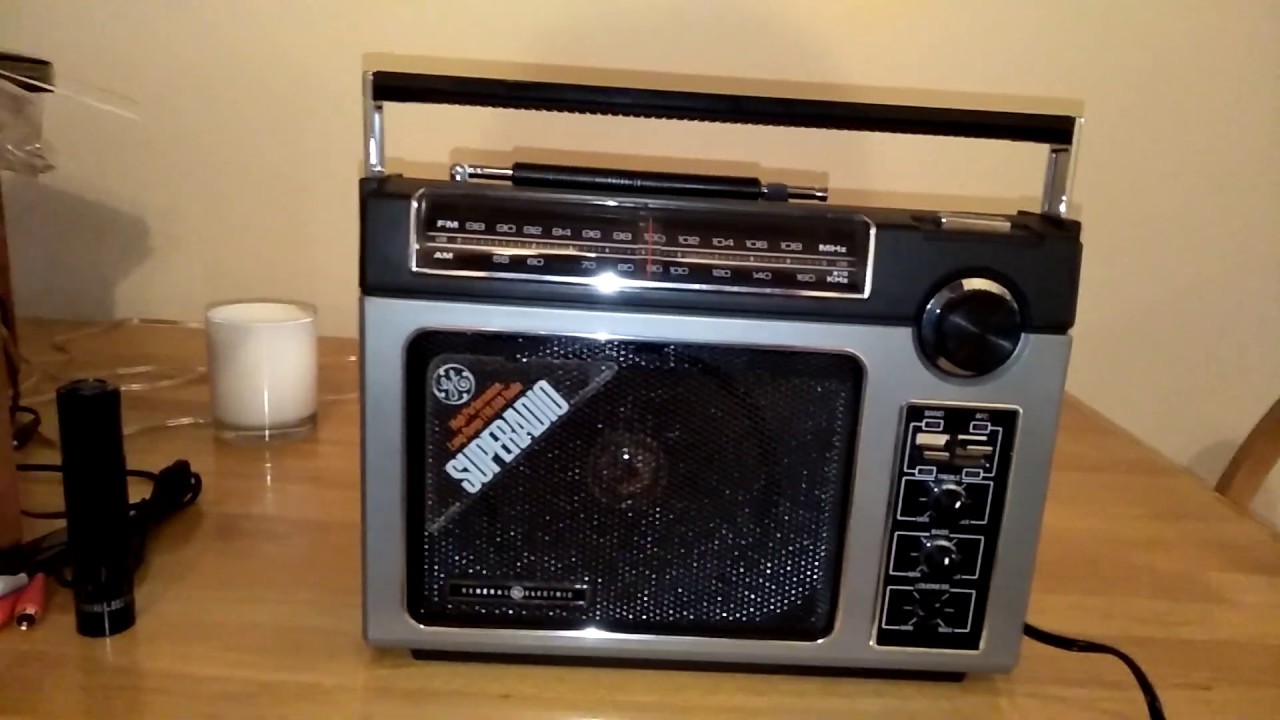 GE Superadio EA72880B Australian version - YouTube