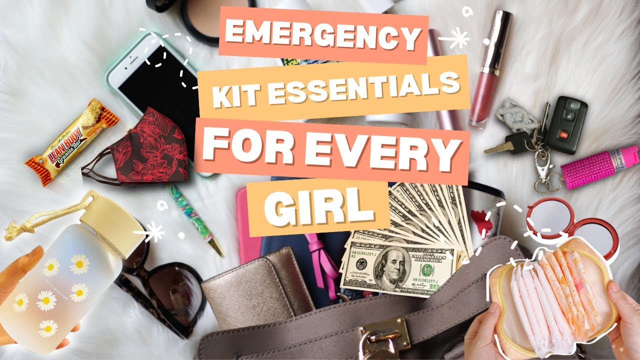 Emergency Kit For Girls | Teenage School College Girls | Emergency Kit ...
