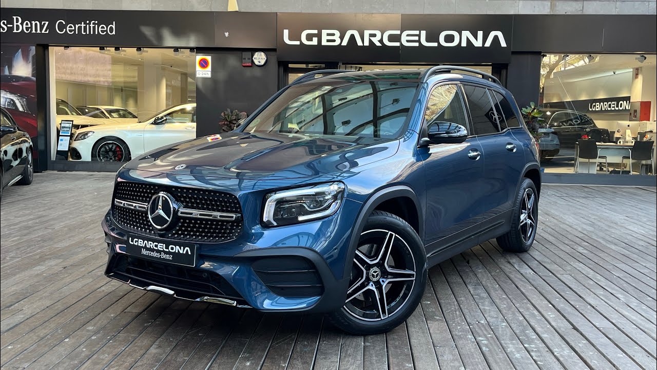 Mercedes Benz GLB 200d 7 Plazas | Azul Denim - YouTube