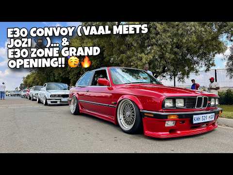 BMW E30 Convoy! Gasmere To Chilli Pepper in DK 🌶️🔥 & E30 Zone Grand Opening!! 🥳 /// *E30 Galore 😭🔥*