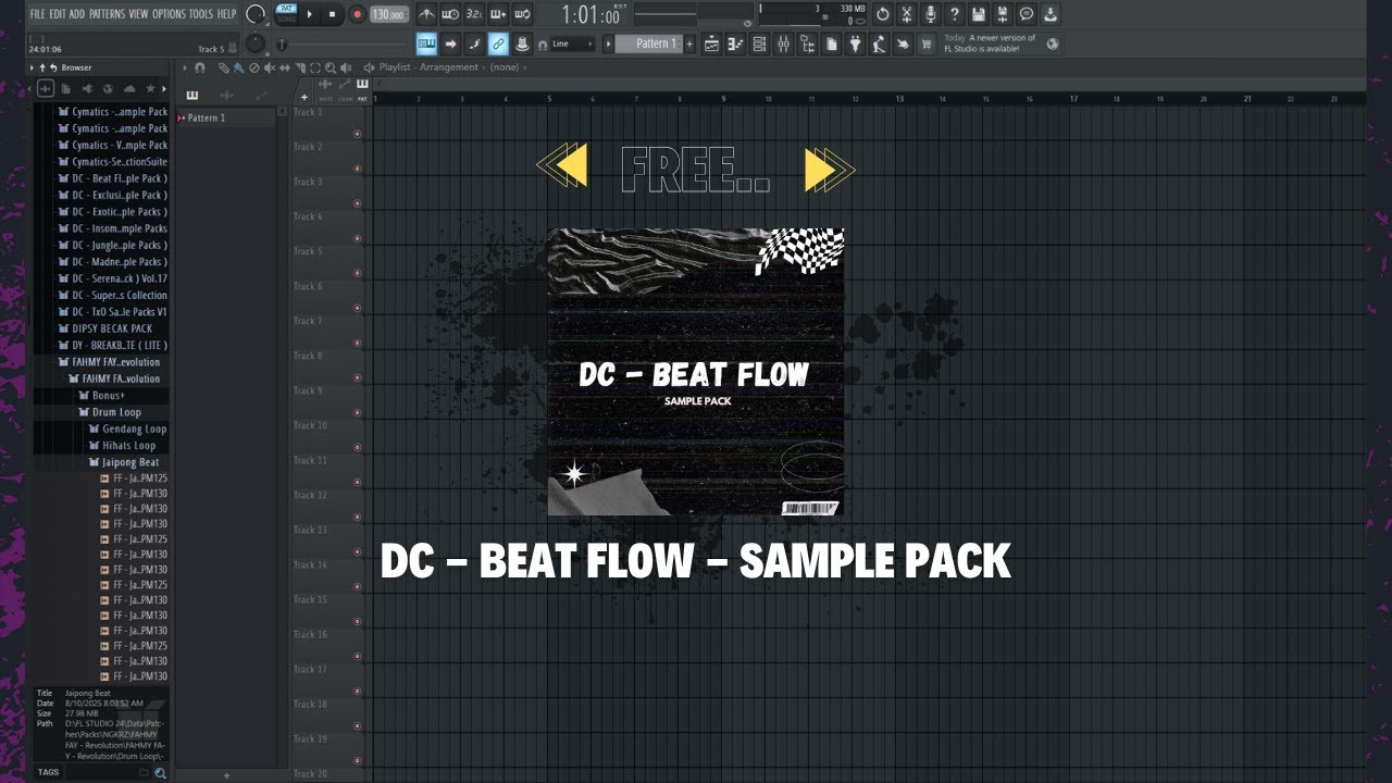 DC - BEAT FLOW - SAMPLE PACK Gratis - YouTube