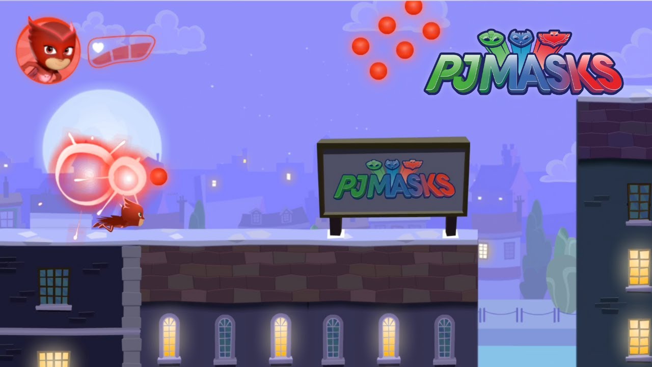 PJ Masks: Moonlight Heroes #1🦎 Play against Night Ninja, The Wolfy Kids ...