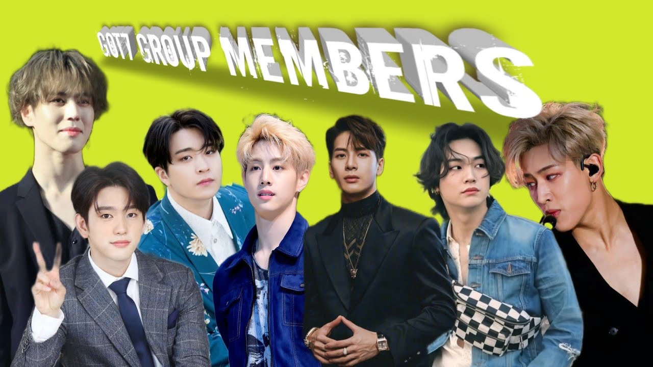 Got7 Group Members Age/height/from details - YouTube