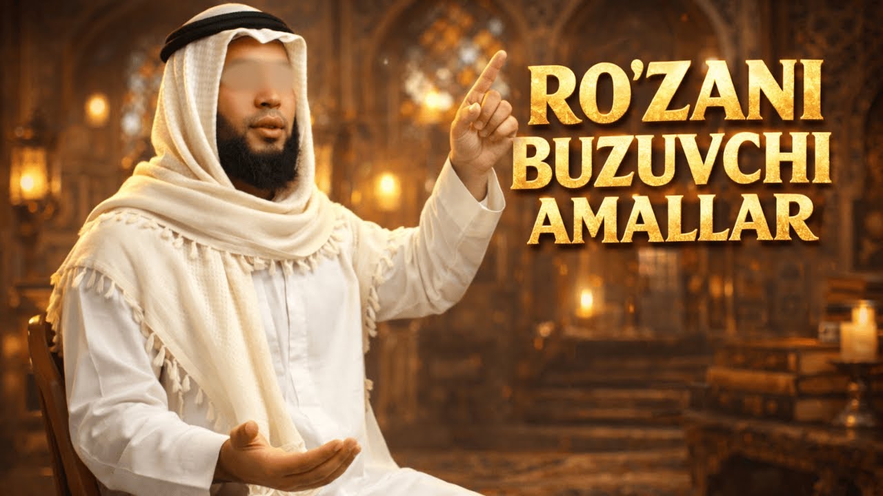 Ro'zani Buzuvchi Amallar | Ramazon Haqida Abu Dujona - YouTube