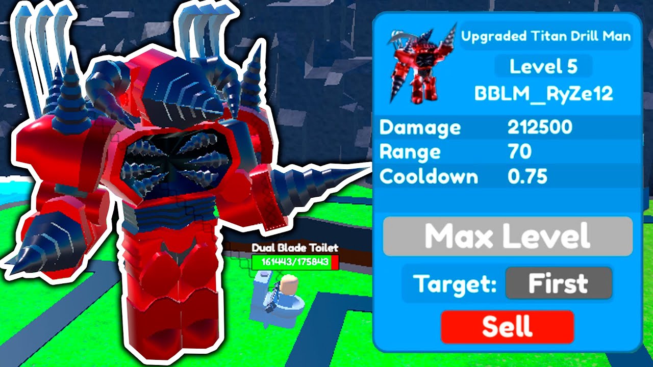 ¡PRUEBO EL TITAN DRILLMAN 2.0 Y ESTA OP! 🔥😲 | Toilet Tower Defense - YouTube