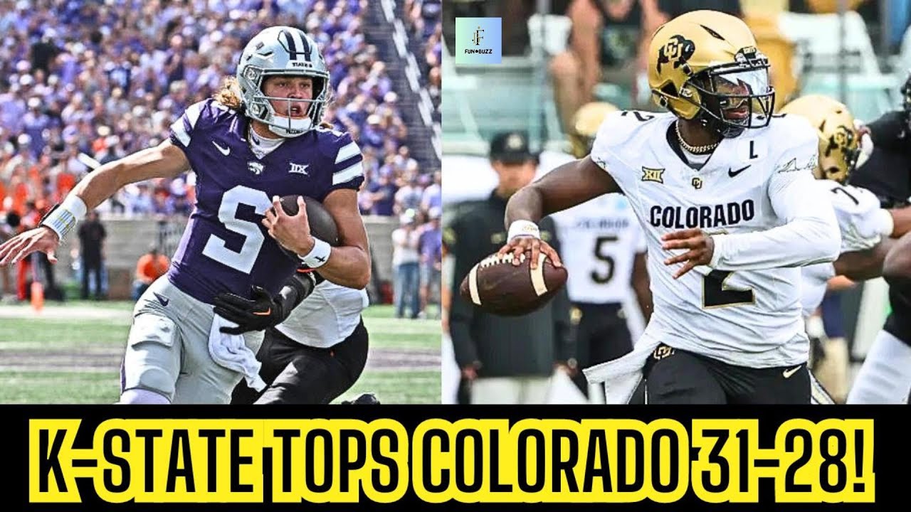 Kansas State Wildcat Comeback: Stunning 31-28 Win Over Colorado! - YouTube