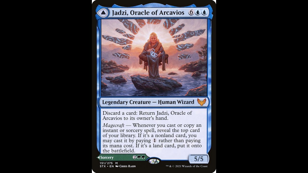 EDH Deck Assist - Jadzi, Oracle of Arcavios Twiddle Storm - YouTube