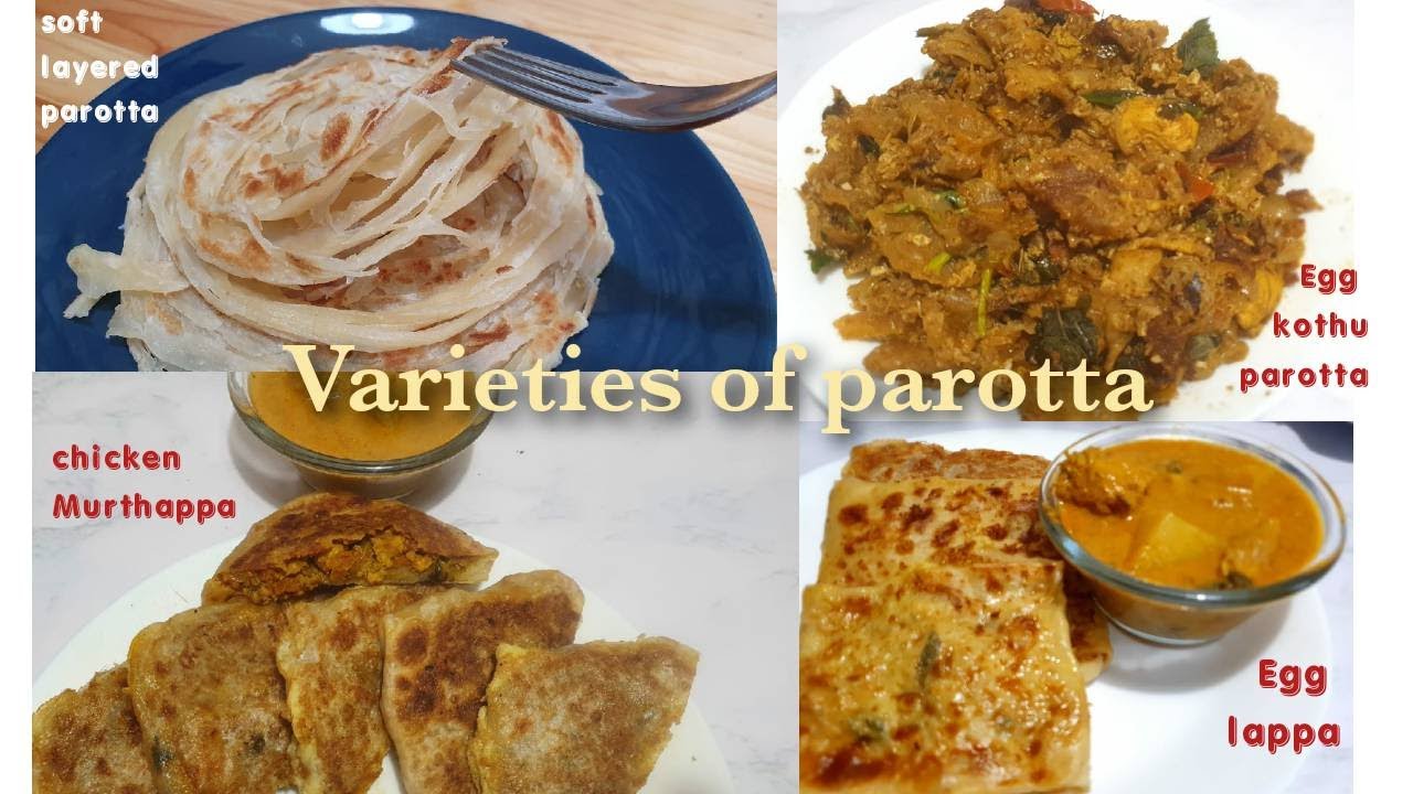 Restaurant Style Parotta Varities | Chicken Murthaba | Egg Lappa | Egg ...