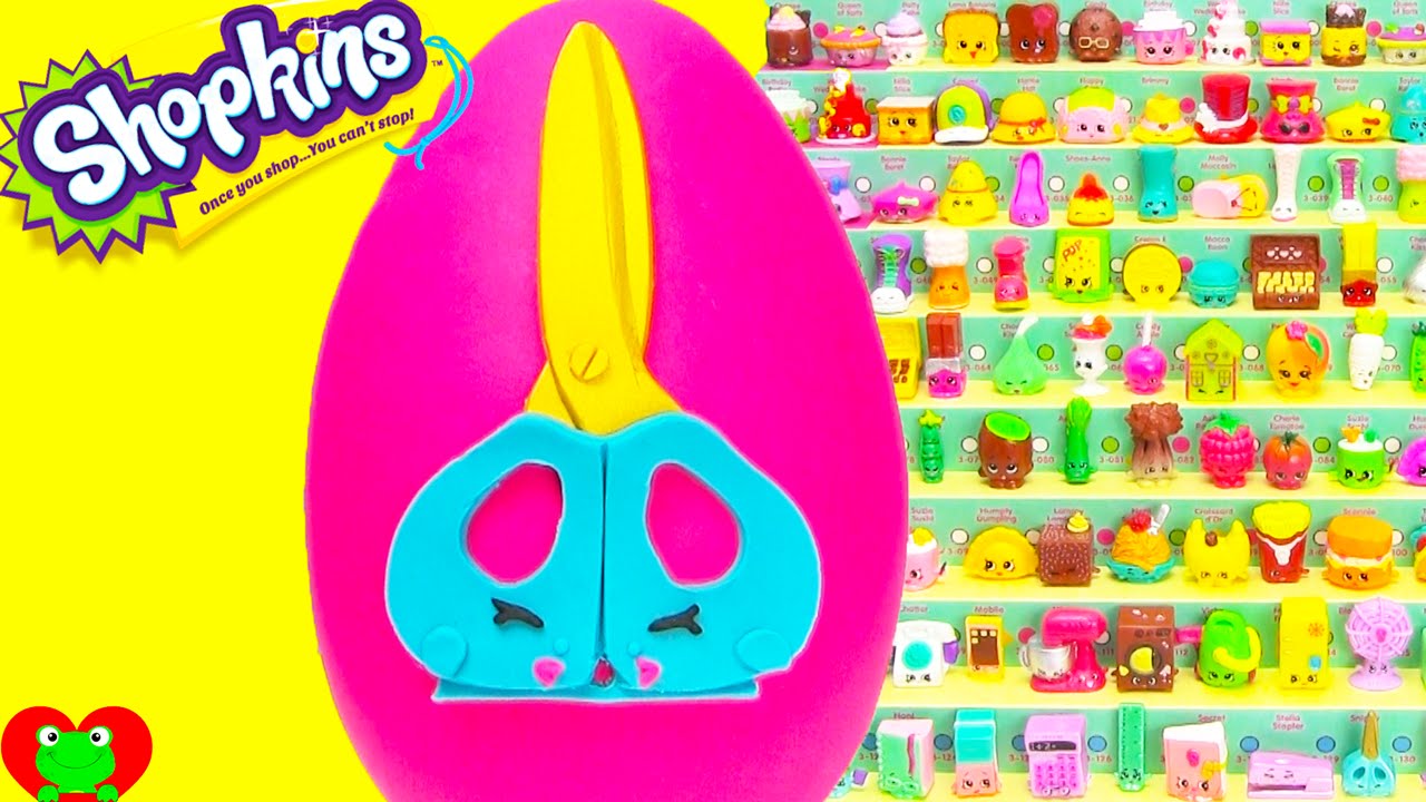 Shopkins Season 3 Snippy Play Doh Surprise Egg and Limited Edition Hunt ...