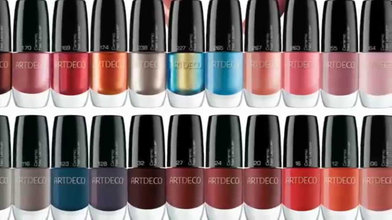 ArtDeco . Ceramic Nail Lacquer . Esmaltes - YouTube